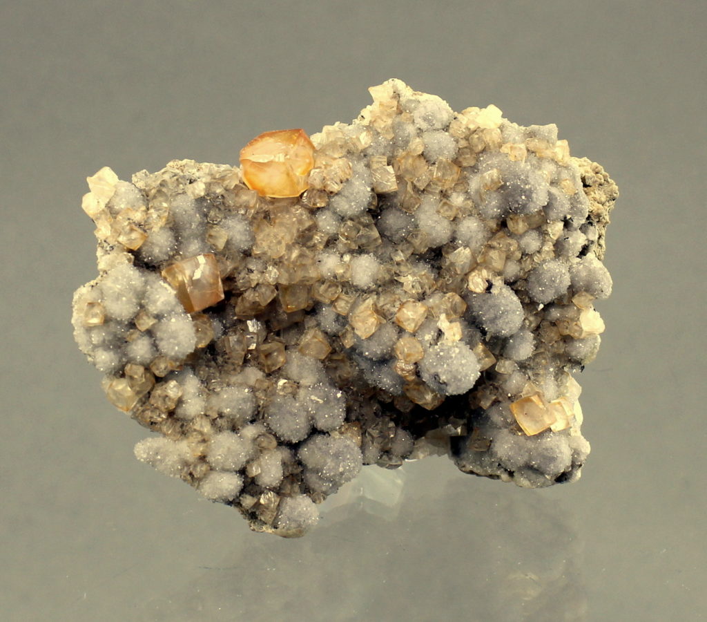 Calcite and Quartz - GeoKrazy Minerals