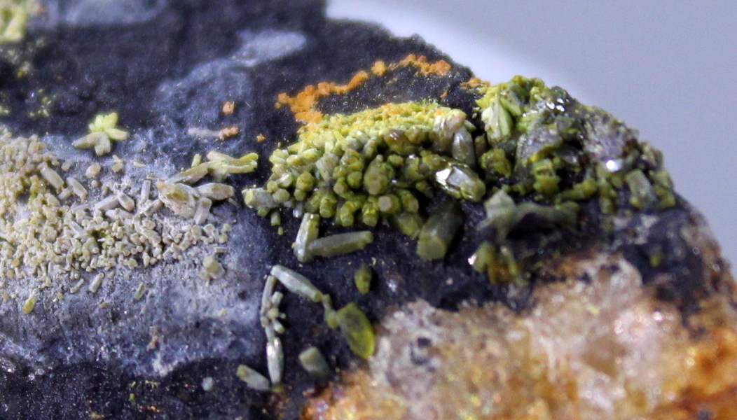 Mottramite, Vanadinite and Pyromorphite - GeoKrazy Minerals